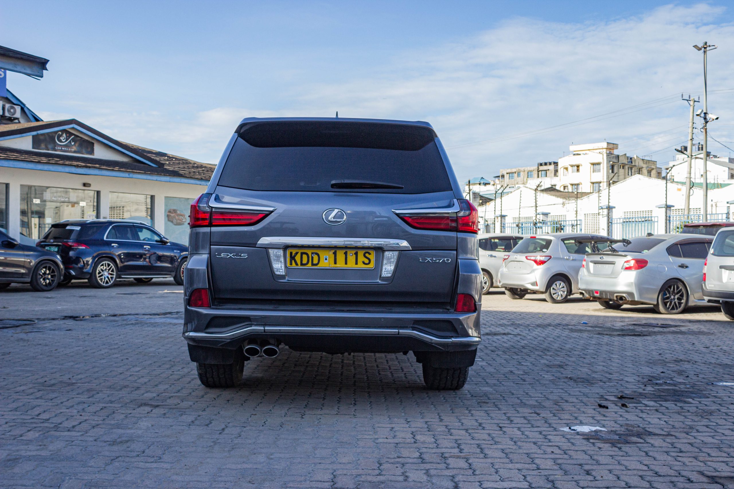Lexus LX 570 Grey – Sammy Traders Ltd